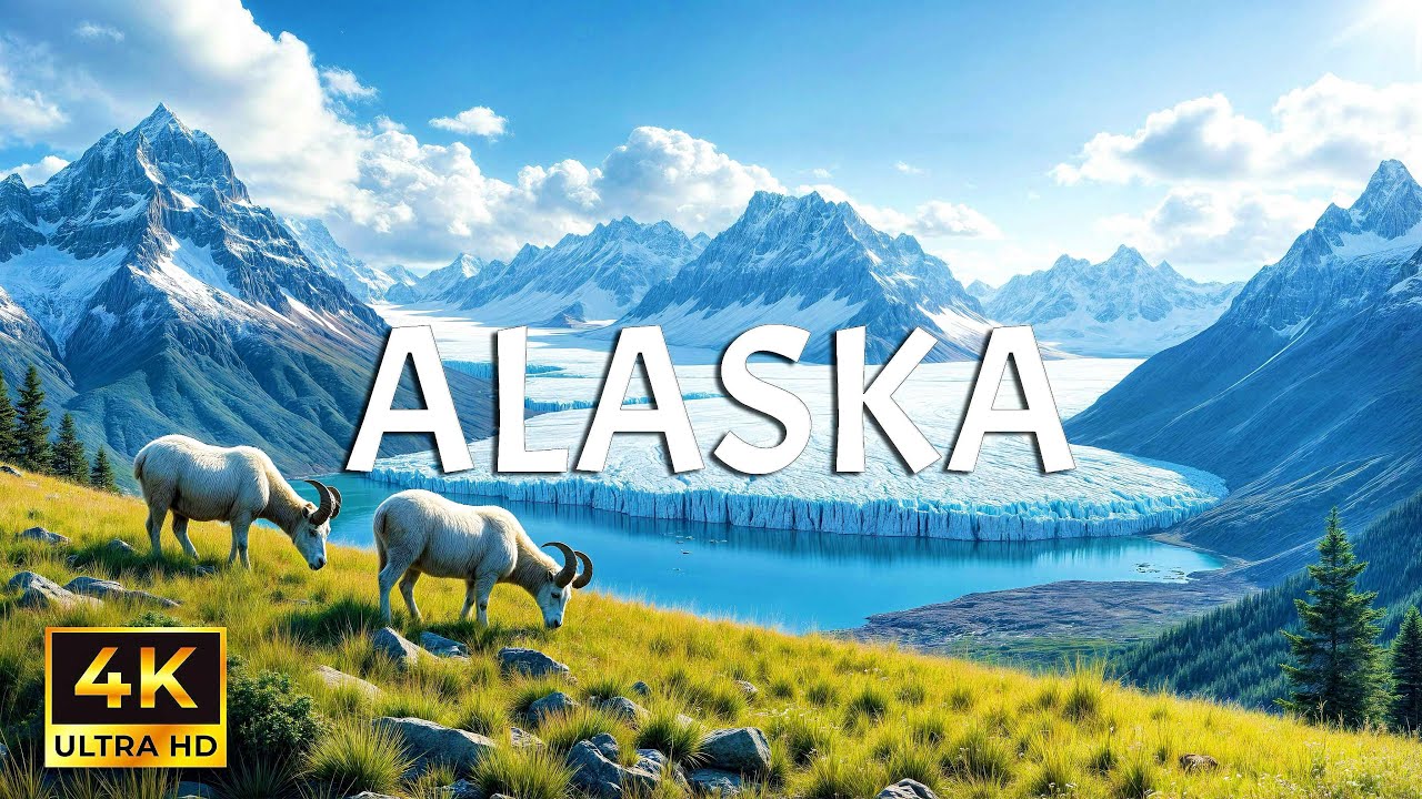 ALASKA 4K | Explore Untamed Wilderness, Majestic Glaciers & Arctic ...
