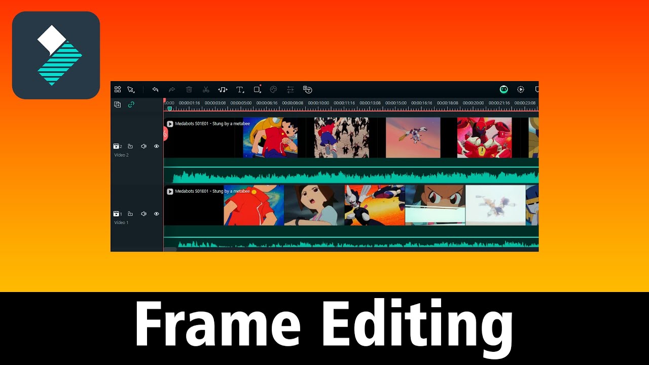 Cómo sincronizar con método Frame Editing en Filmora - YouTube