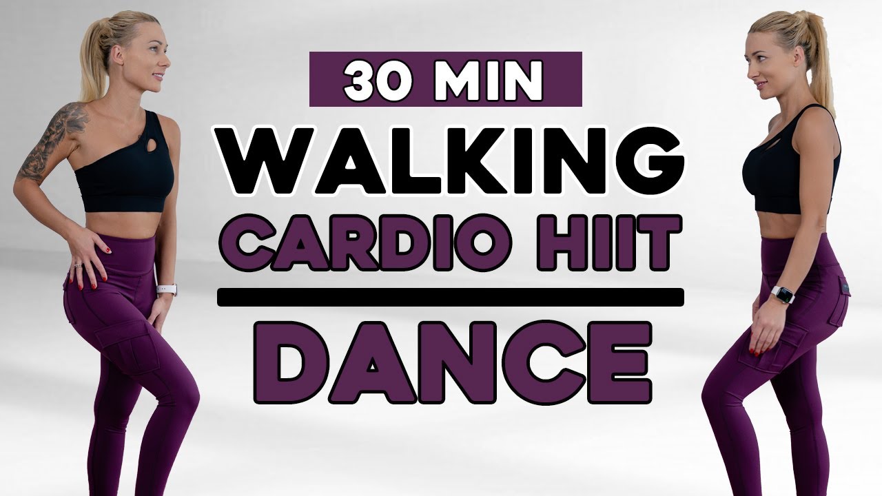 30 MIN 5000 STEPS WORKOUT 👟 | Fun Fast Walking Dance Workout, Full Body ...