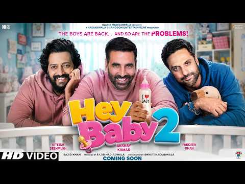 Hey Baby 2 Trailer Teaser Announcement First Look Releasing Update | Akshay Kumar | Fardeen Khan