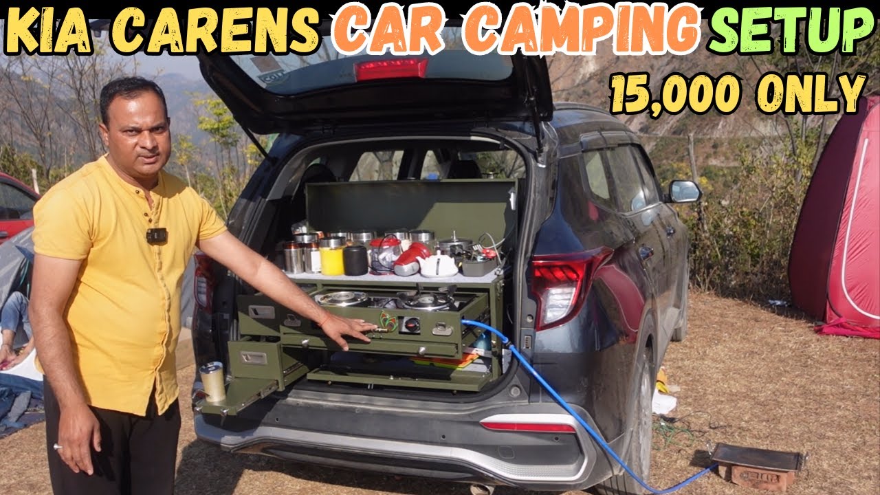 Kia Carens Camper Van Setup & Camping Review @Campingxindia - YouTube