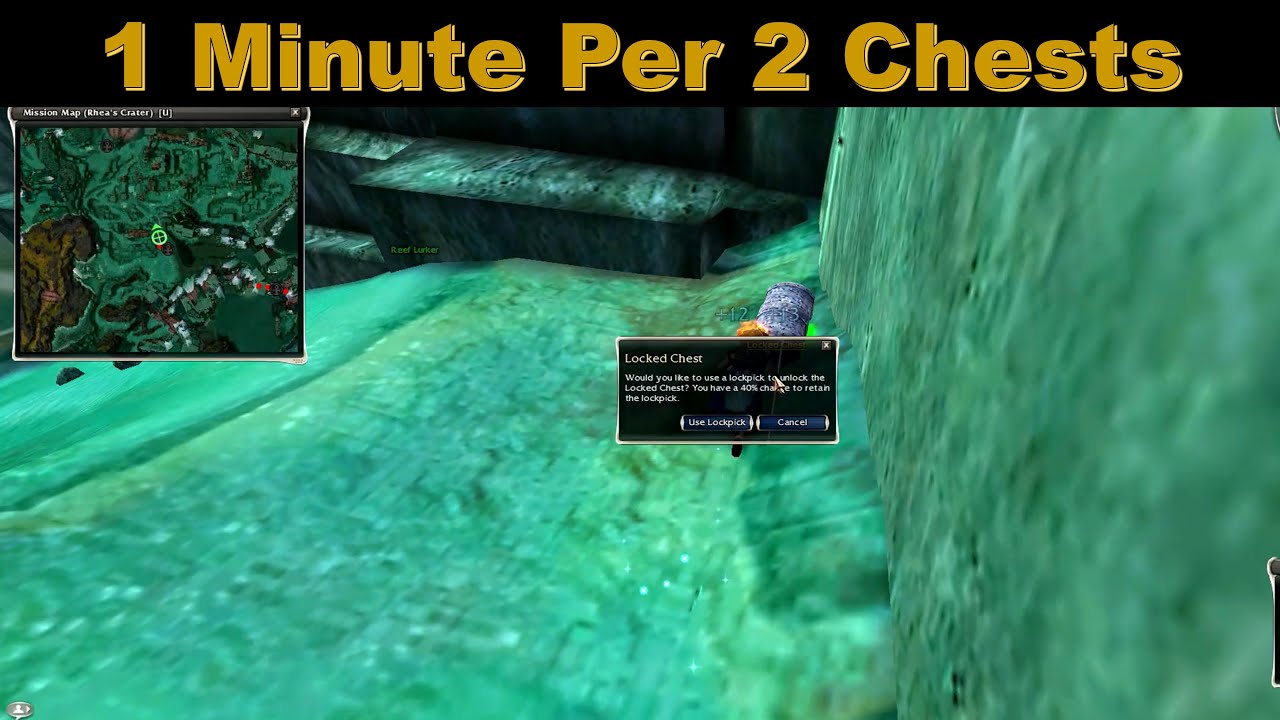 Guild Wars 1 Minute EASY Outcast Chest Run - YouTube