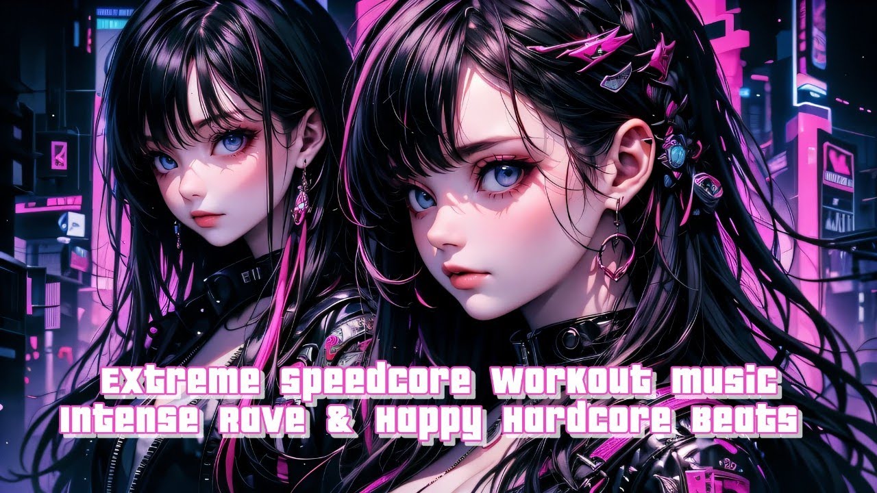 🔥 Extreme Speedcore Workout Music | 200-220 BPM | Intense Rave & Happy ...