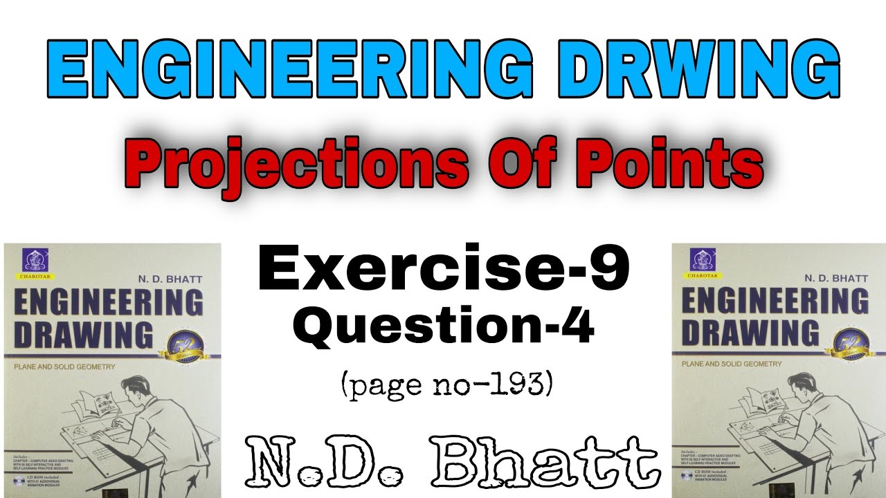 N.D. Bhatt Exercise-9 Solution | N.D. Bhatt Engineering Drawing ...