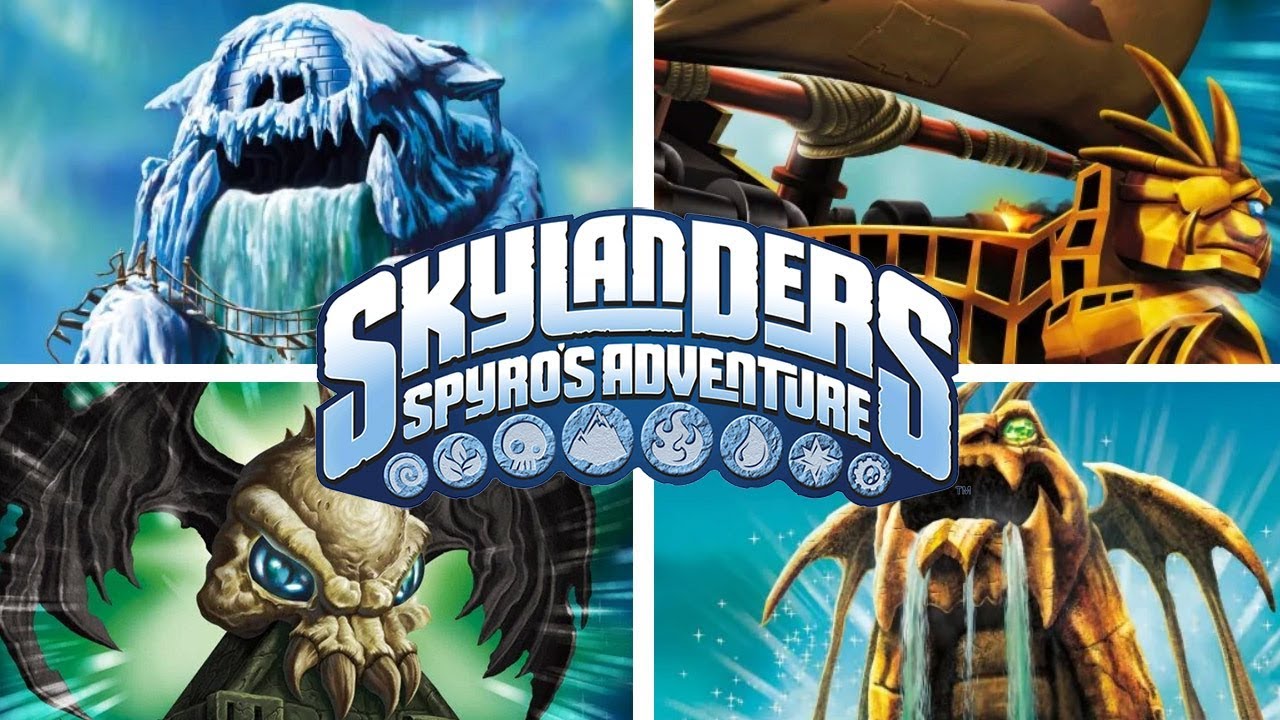 Skylanders: Spyro's Adventure - All Adventure Pack Cinematics - YouTube