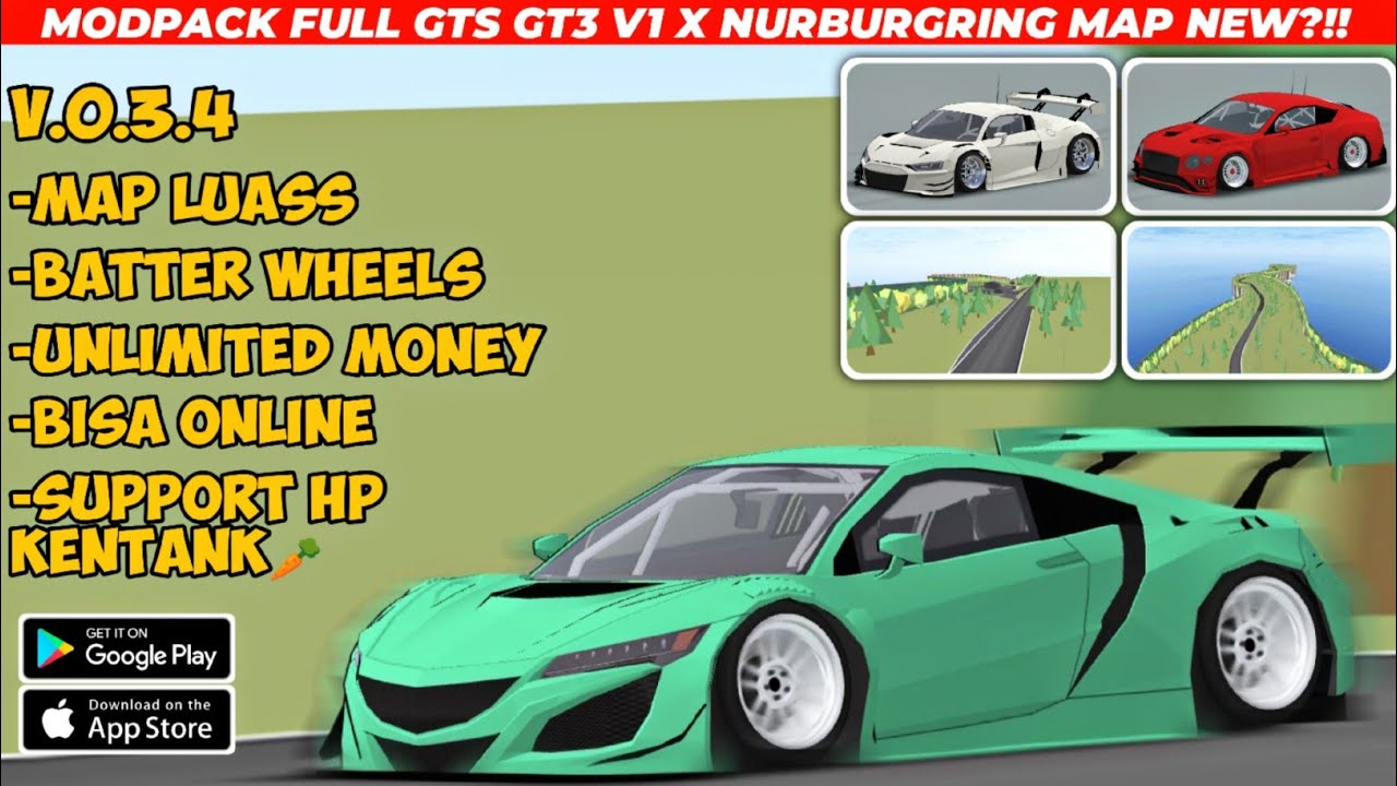 MODPACK FULL GTS GT3 V1 X NURBURGRING MAP NEW|NO PW,BATTER WHEELS|fr ...