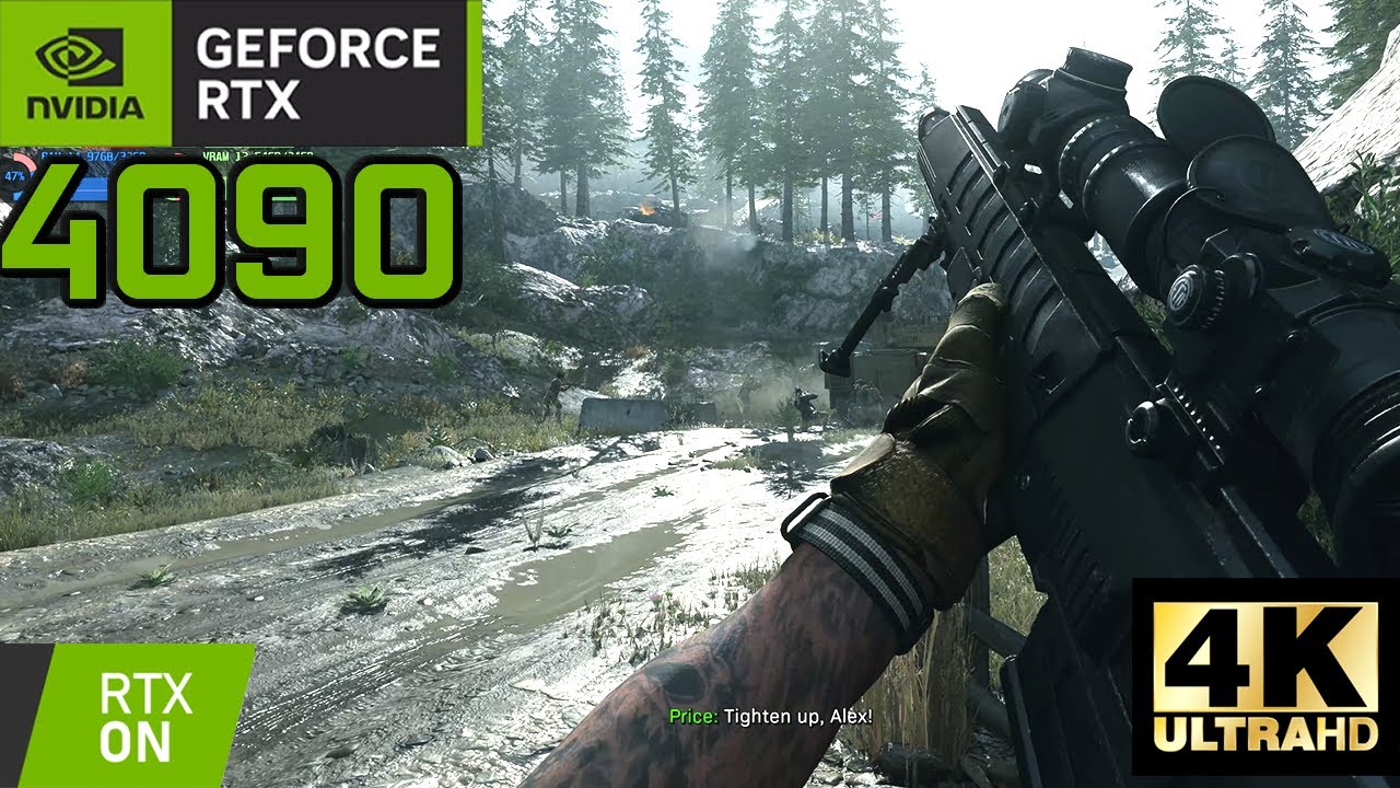 RTX 4090 | Realistic Ray tracing | Into the Furnace Gameplay COD Modern ...