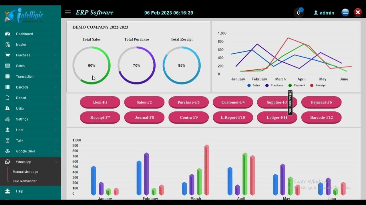 ERP Billing Software JAVA - YouTube