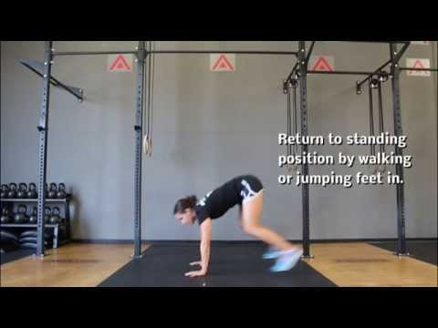 HAND RELEASE BURPEE - RAW FITNESS COMBINE - YouTube