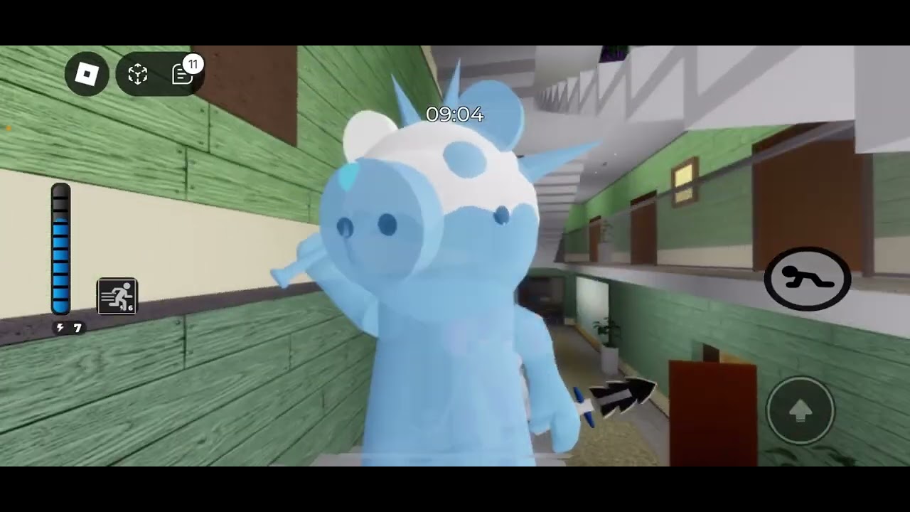 Me play piggy with my cousin in Roblox - YouTube