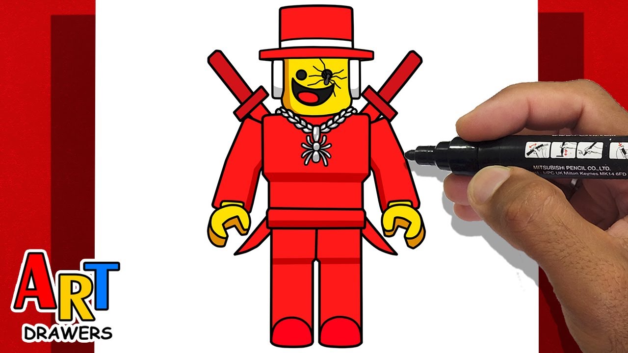 How to Draw SAMMY STEAL - Brainrot ROBLOX - YouTube