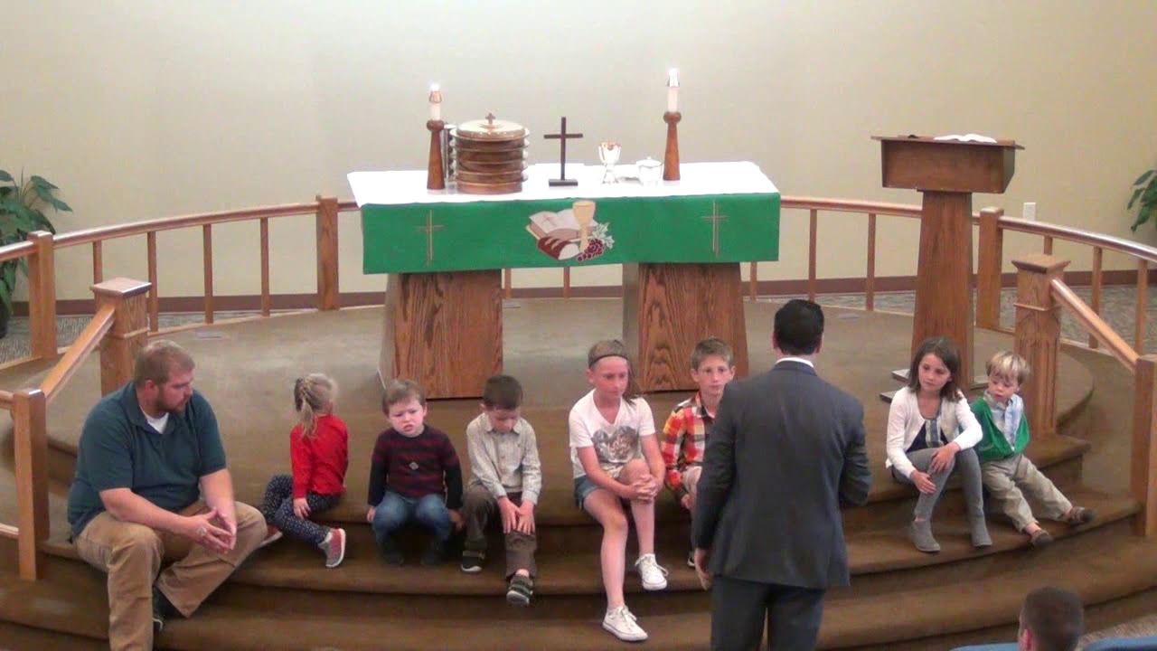 July 1, 2018 Children's Message by Pastor Kyle Winter - YouTube