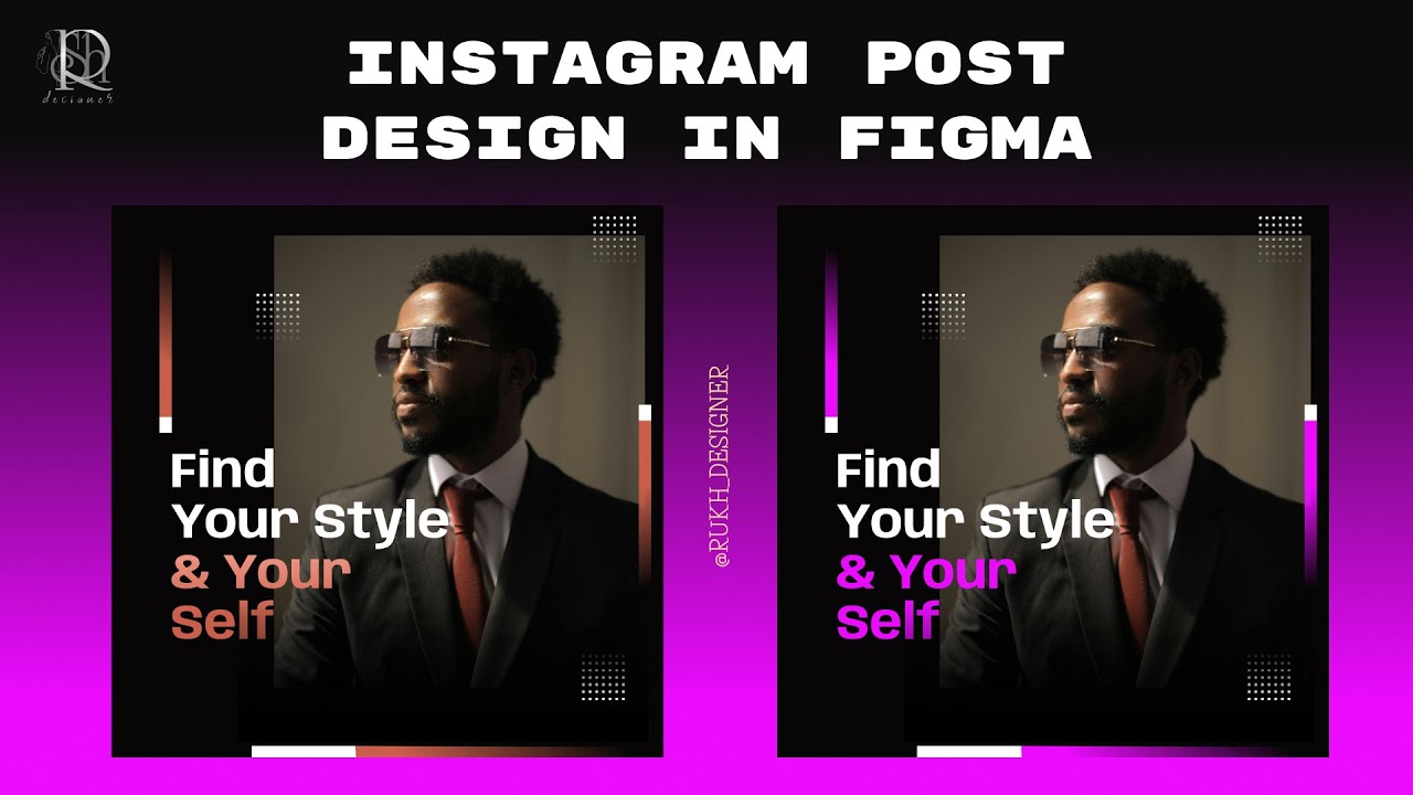 Instagram Post design in Figma #designtutorials #figmadesign # ...