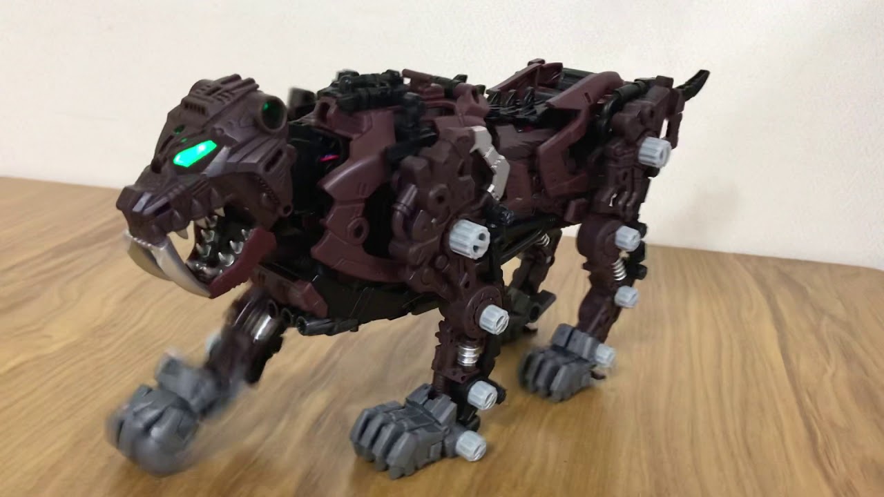 [Zoids Masterpiece] MPZ-02 Saber Tiger - YouTube