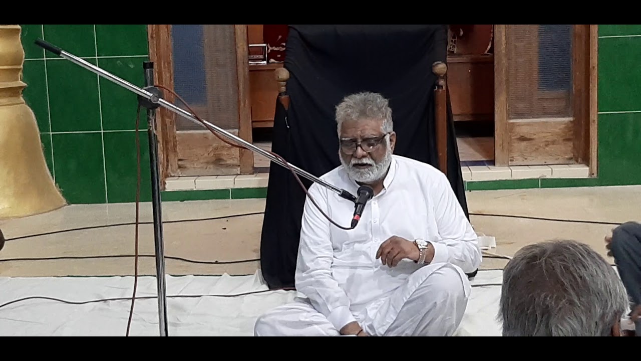 Hasnain Akbar At aza khana e zehra Karachi - YouTube