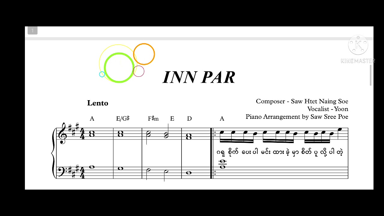 Inn Par (အင်းပါ) by Yoon - YouTube