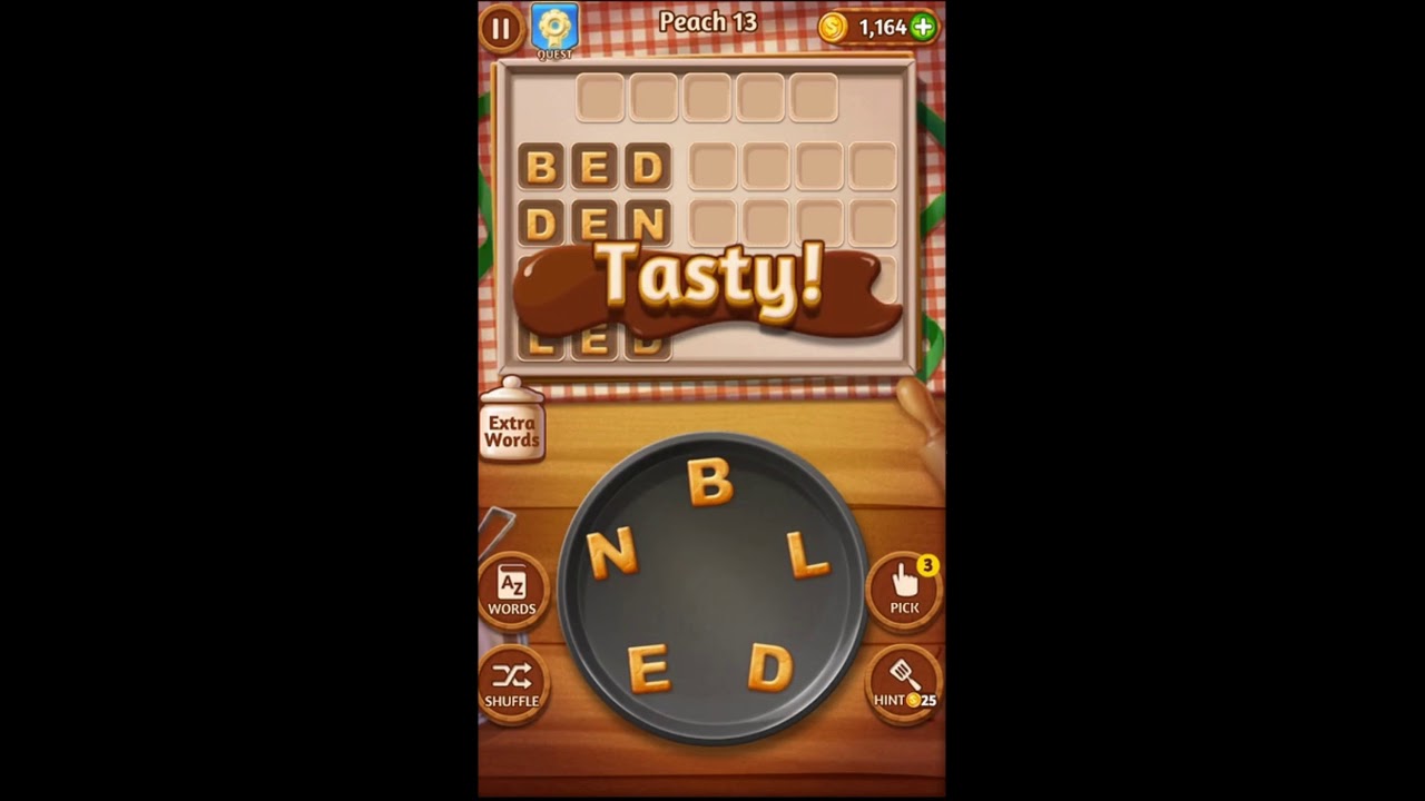 Word Cookies - Talented Chef - Peach - Levels 11 to 15 - YouTube