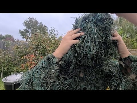 trick or treating in Virginia Beach/bushman costume - YouTube