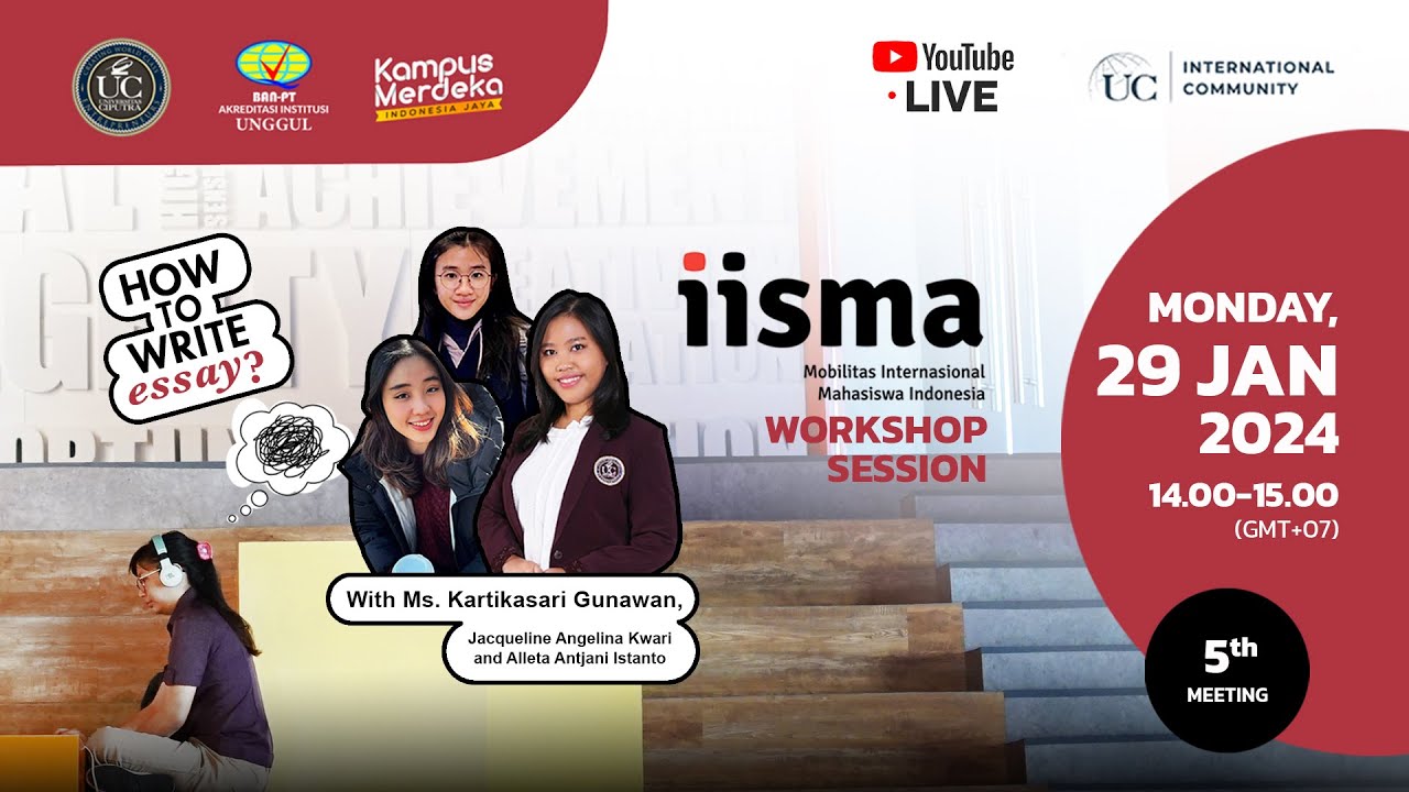 Workshop Session: "How to Write Essay for IISMA?" - YouTube