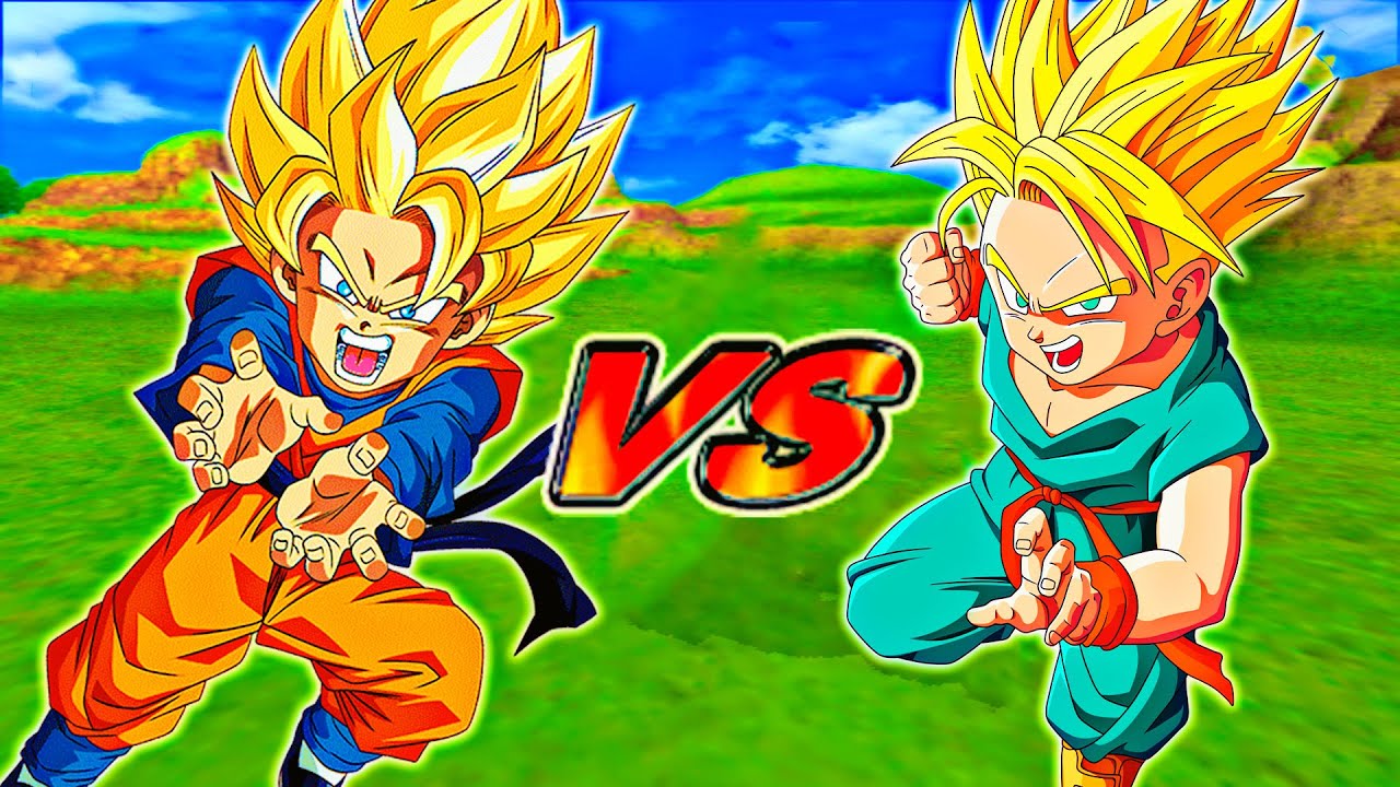 Goten VS Kid Trunks - YouTube