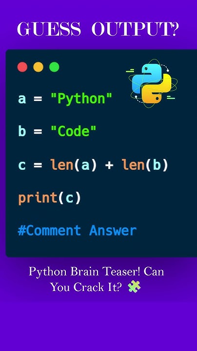 Only Geniuses Can Guess This Python Output! 😲🔥 #shorts #python #coding - YouTube
