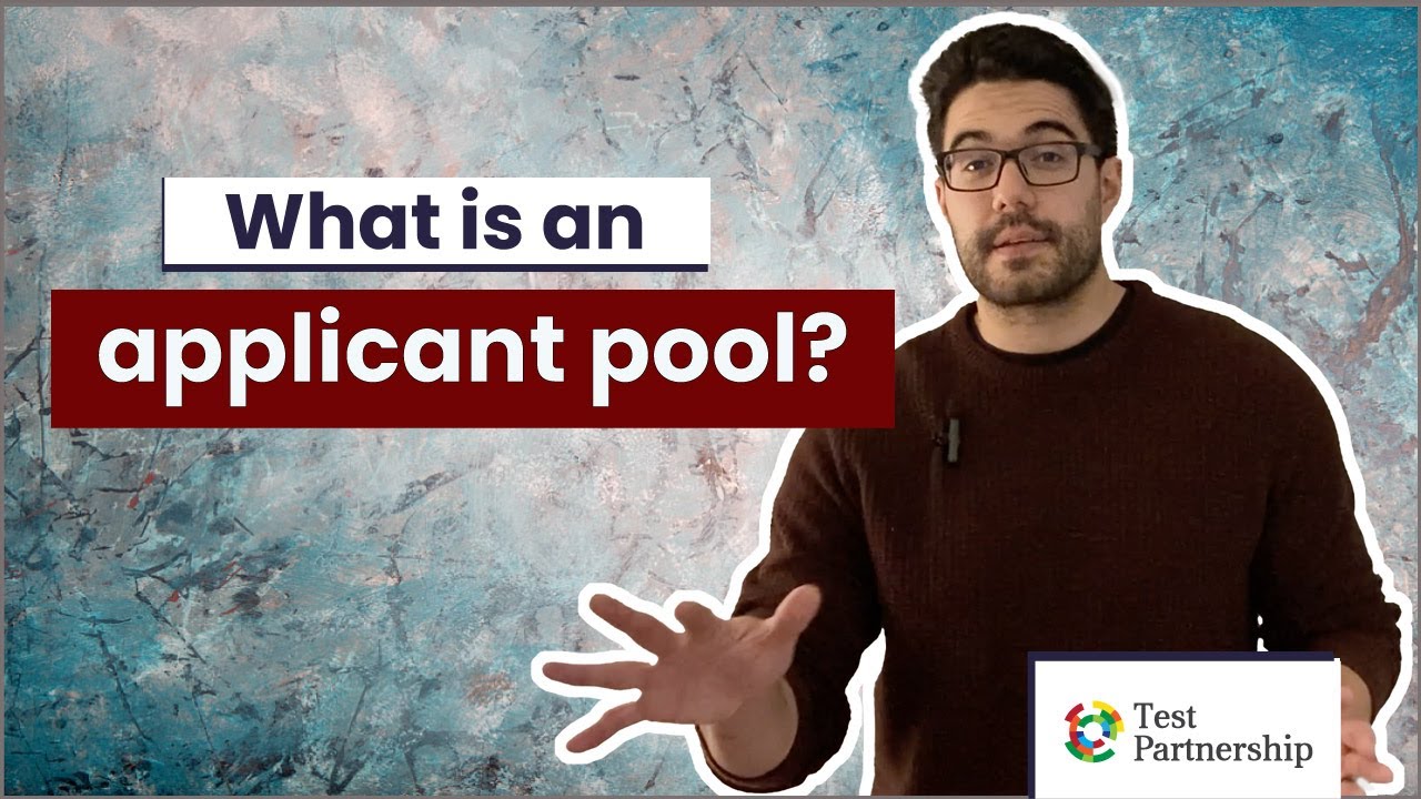 What is an applicant pool? - YouTube