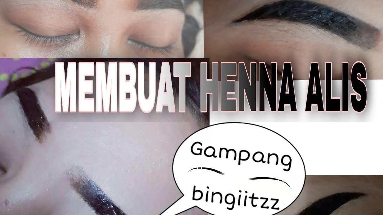 Tutorial Henna Alis....gampang bangeett - YouTube
