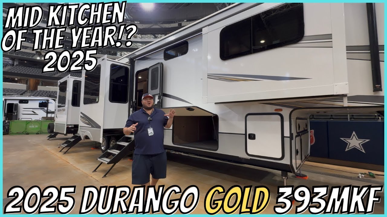 TOP Mid Kitchen 5th Wheel!? 2025 Durango Gold 393MKF - YouTube