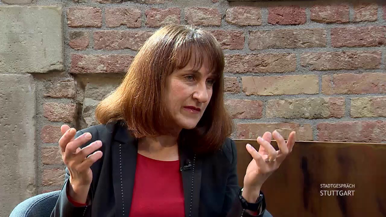 Alexandra Schäfer | Stadtgespräch Stuttgart | Regio TV - YouTube