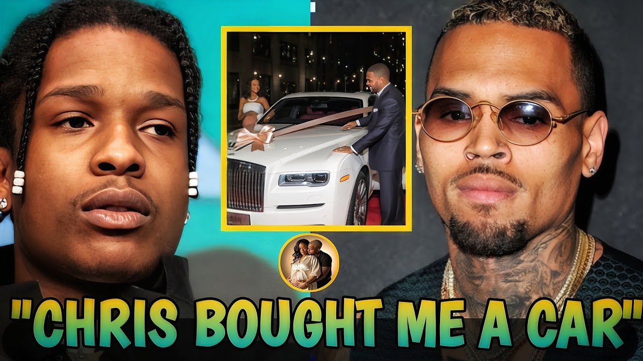 Asap Rocky furious after Chris Brown GIFTED Rihanna a new CAR after her ...