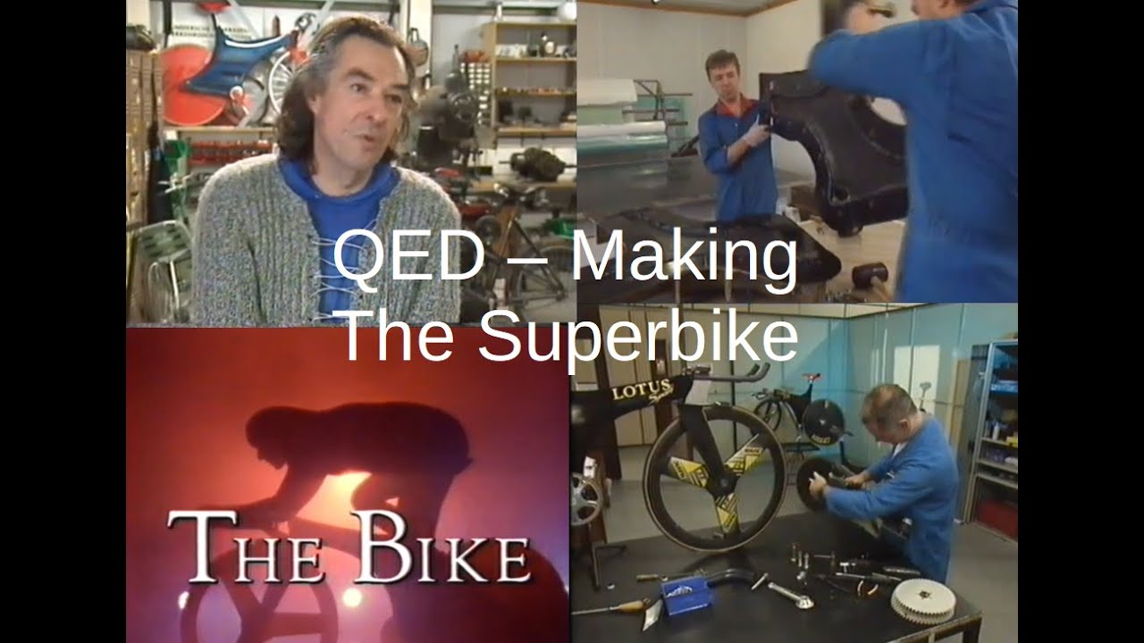 QED The Mike Burrows Lotus Bike Story 1992 Olympic cycling making Chris ...