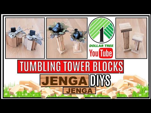 NEW TUMBLING TOWER BLOCKS DIYS II FARMHOUSE DAILY DECOR DIYS II SPRING ...