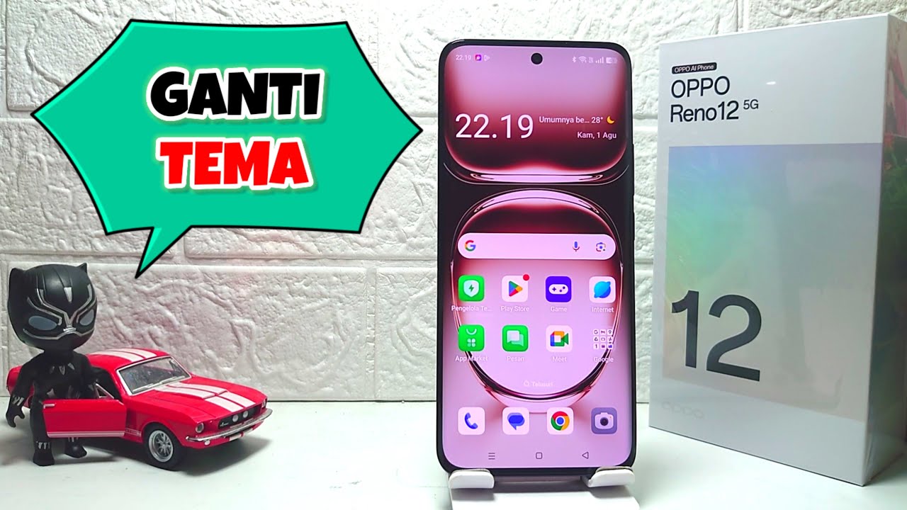 Cara Mengubah Tema Di HP Oppo Reno 12 5G - YouTube