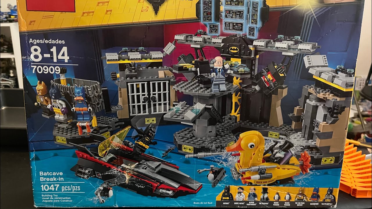LEGO Batman Movie 70909 Batcave Break-in Review! (2017) - YouTube
