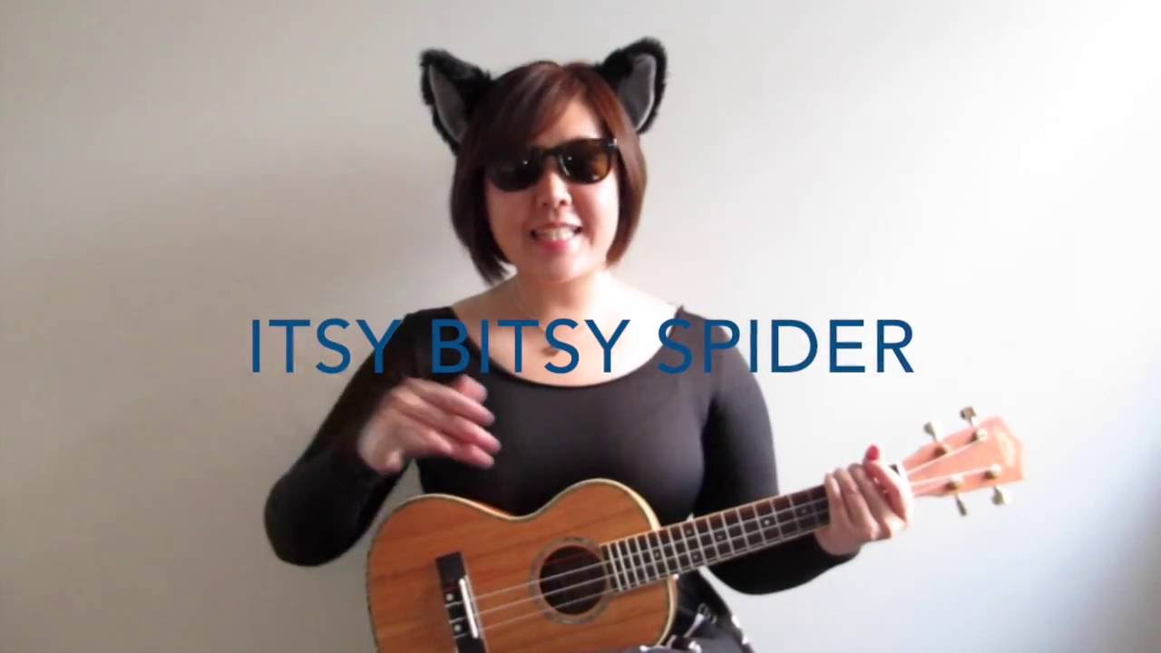 Itsy Bitsy Spider Ukulele Sing-Along - YouTube
