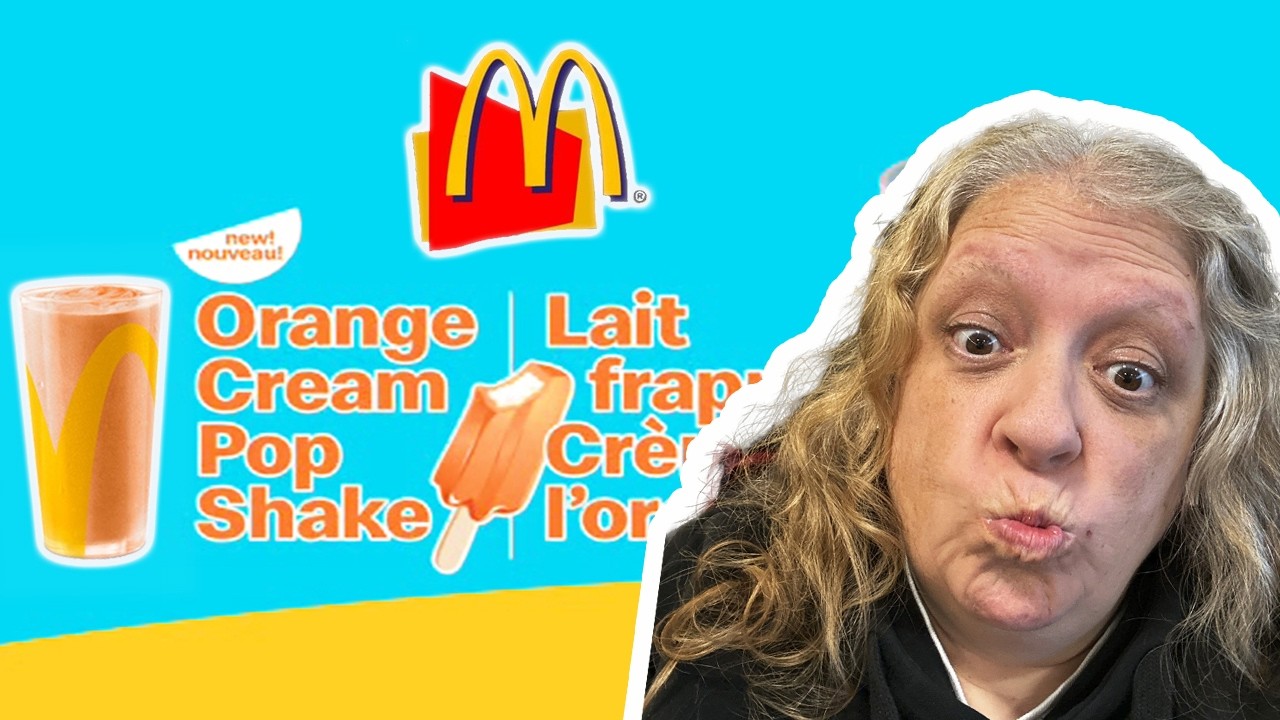 Orange You Glad We Tried The Orange Cream Pop Shake? - YouTube