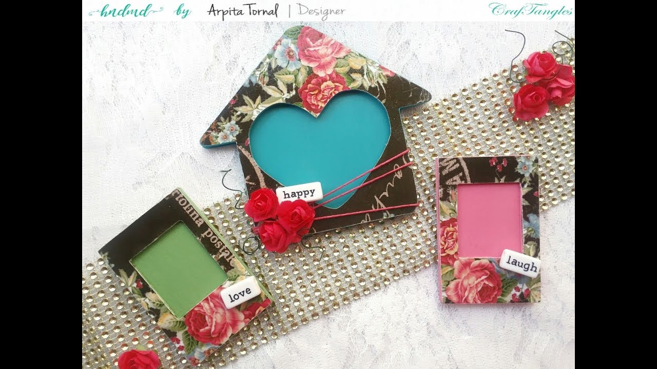 How to make decoupage Fridge Magnets [DIY start to end Tutorial] - YouTube