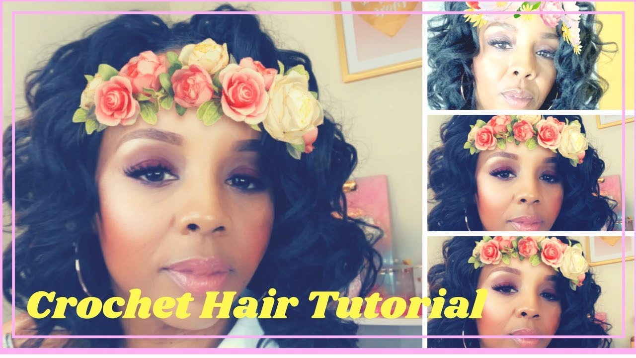 HOW TO: CROCHET HAIR TUTORIAL💇🏽‍♀️ KIMA OCEAN WEAVE - YouTube