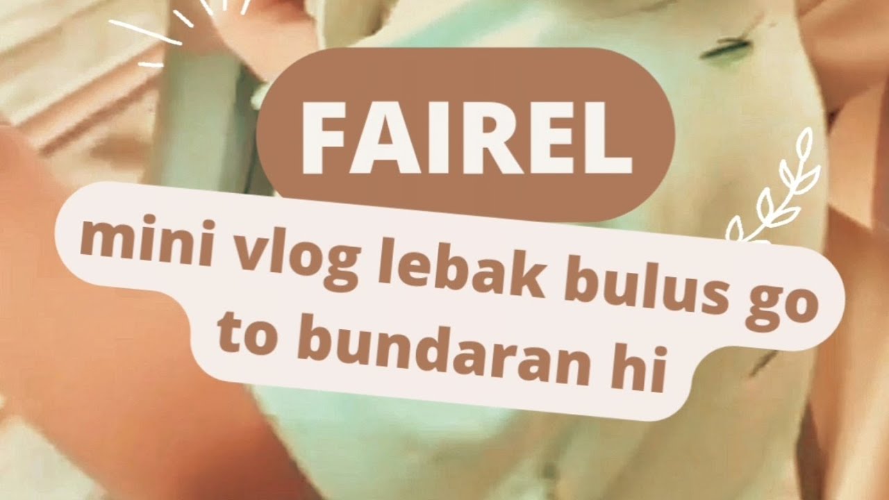 Mini vlog mrt lebakbulus indomart go to bundaran hotel indonesia #vlog ...