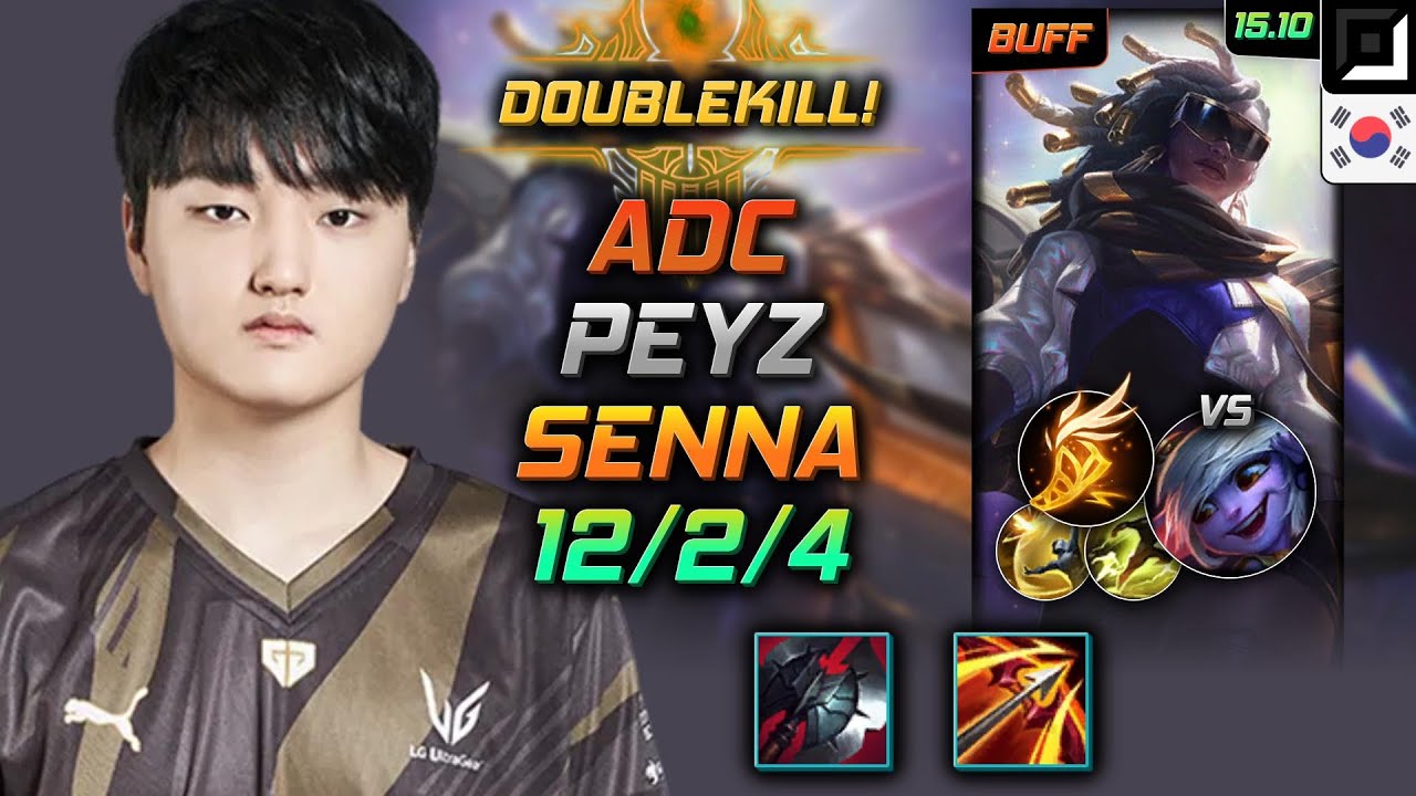 Senna Adc Build Peyz Black Cleaver Fleet Footwork - LOL KR Challenger ...