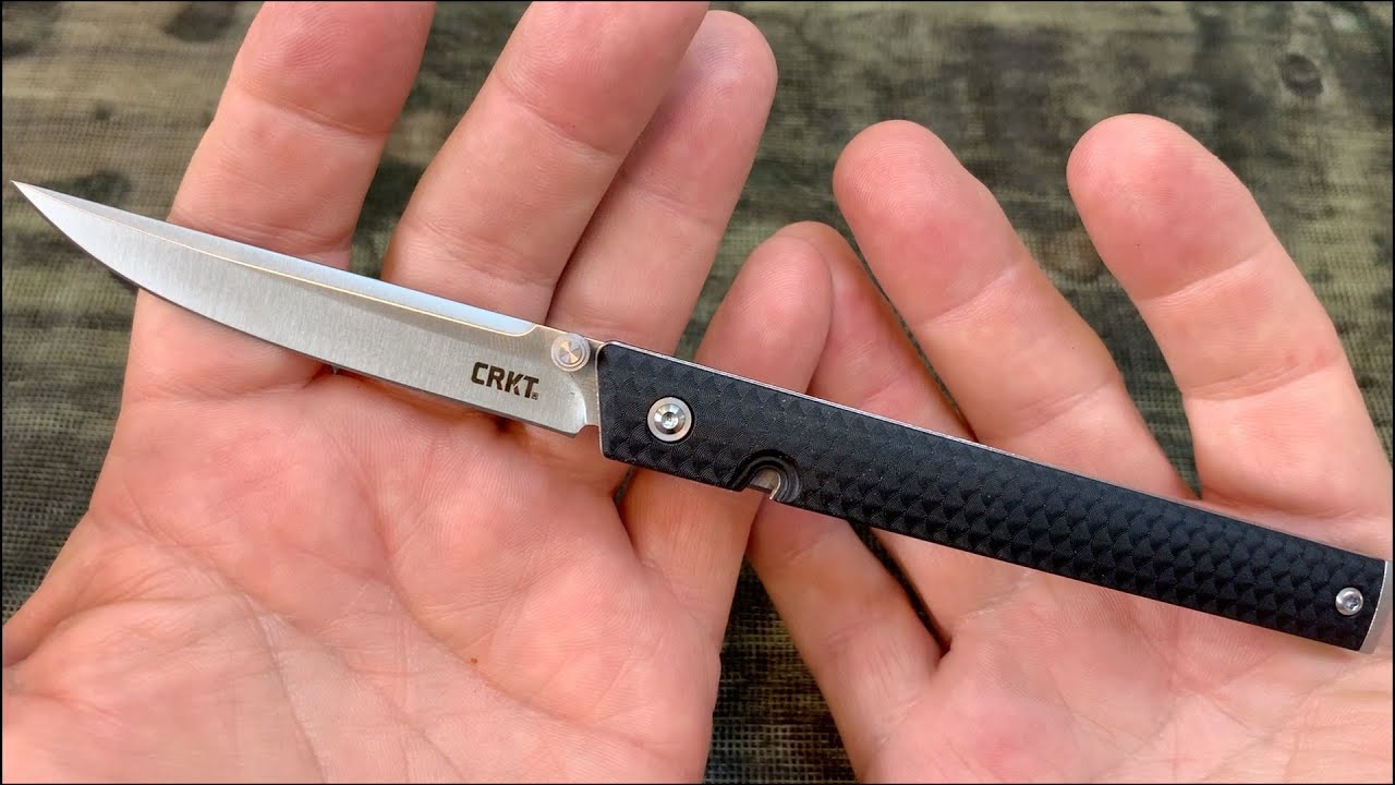 CRKT CEO EDC Knife Review - A Slim and Stylish EDC Option ~ Recommend ...