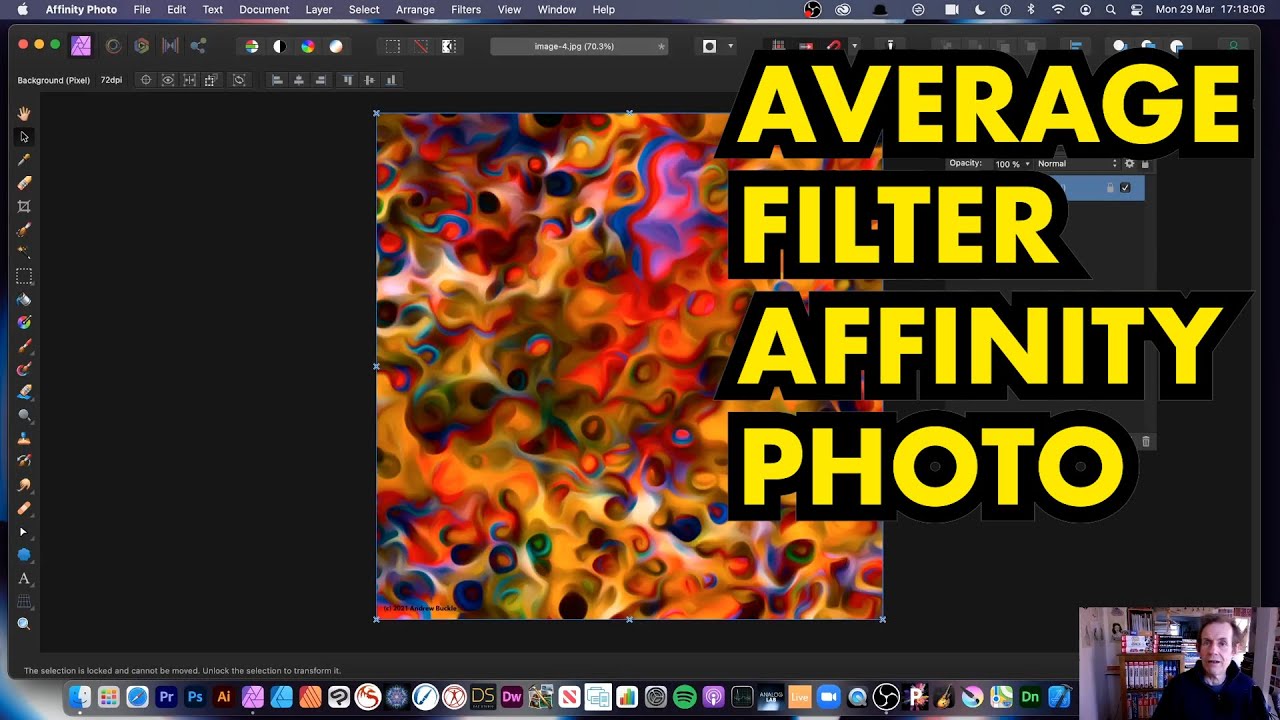 How To Use Average Filter In Affinity Photo Tutorial | Graphicxtras ...