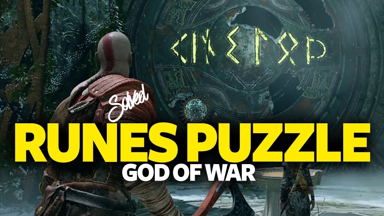 How To Solve Runes Puzzle In God Of War - Continuing to the Mountain ...