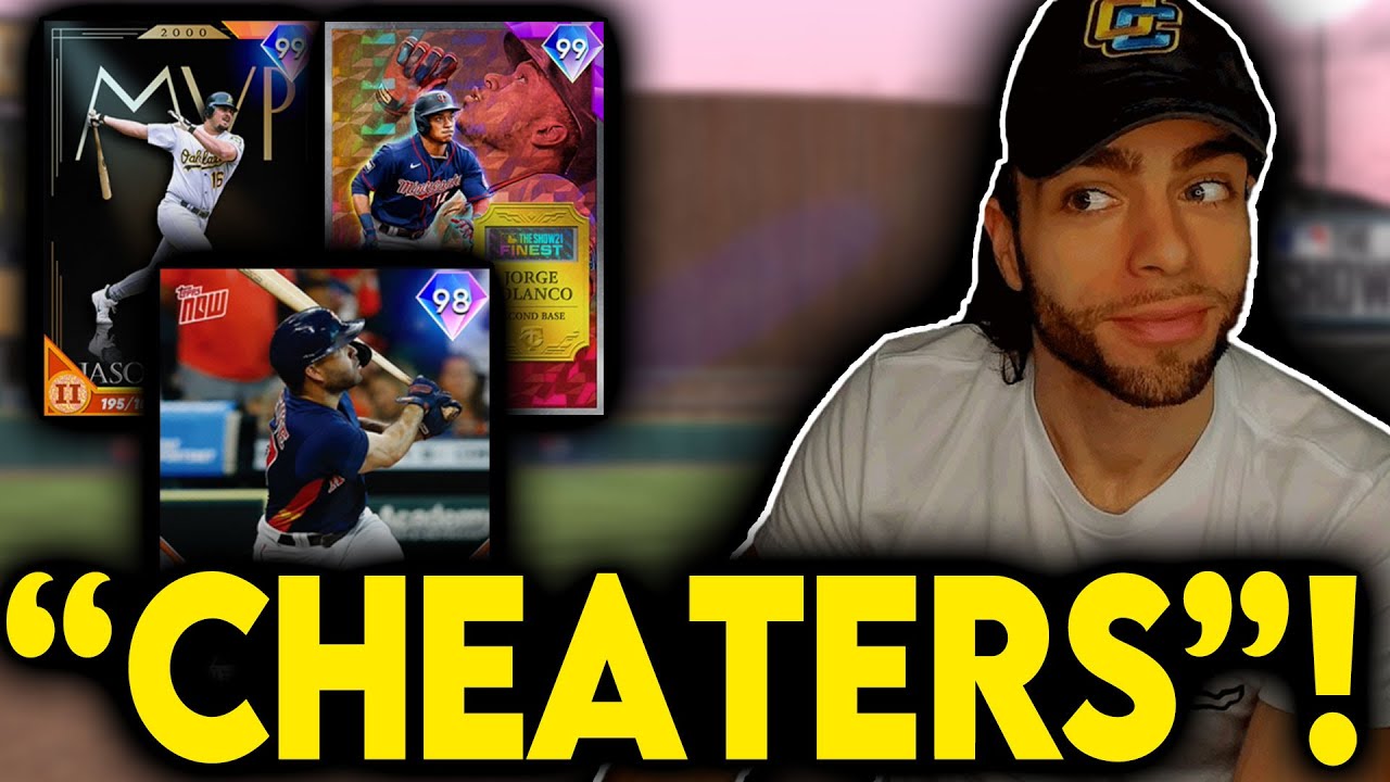 We used a team full of CHEATERS?! | MLB the Show 21 - YouTube