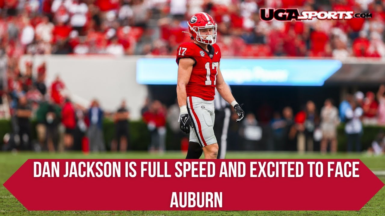 Dan Jackson is full speed and excited to face Auburn - YouTube