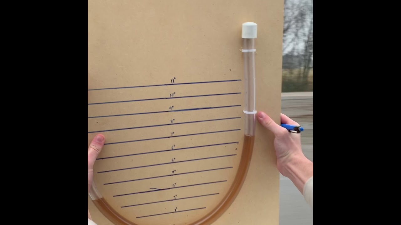 U-TUBE EXPERIMENT - YouTube