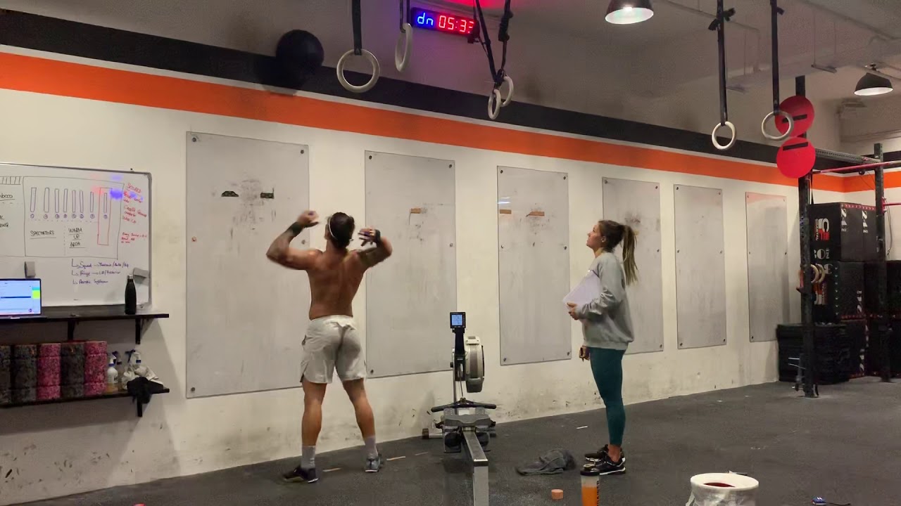 CrossFit Open 19.1 2nd attempt - YouTube