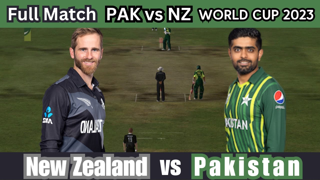 Pakistan vs New Zealand Full Match | Pakistan vs New Zealand 2023 ...