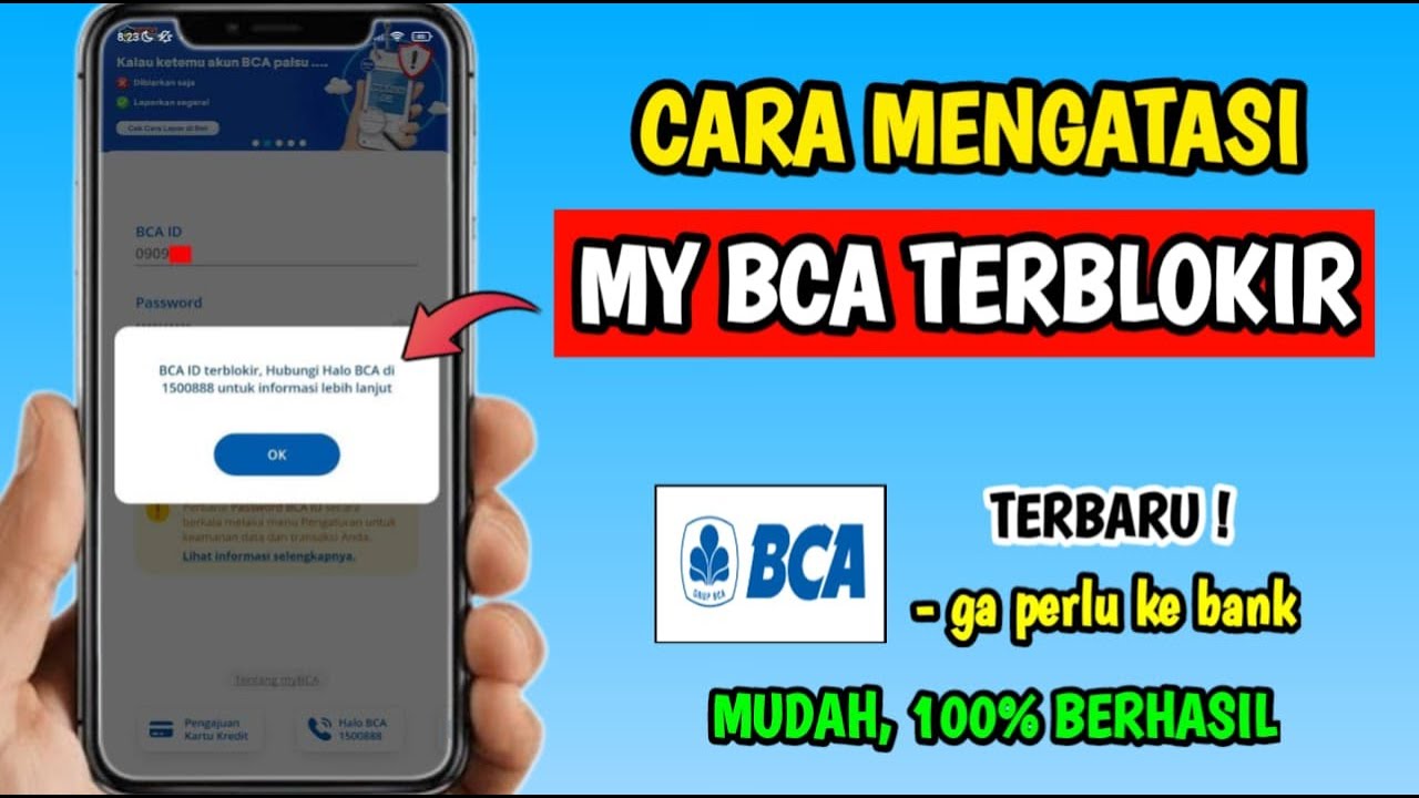 Cara Mengatasi BCA ID Terblokir | BCA ID Terblokir - YouTube