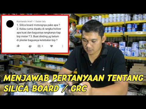 BAGAIMANA CARA MEMOTONG GRC DAN GRC UNTUK PELAPIS DINDING PLESTERAN ...